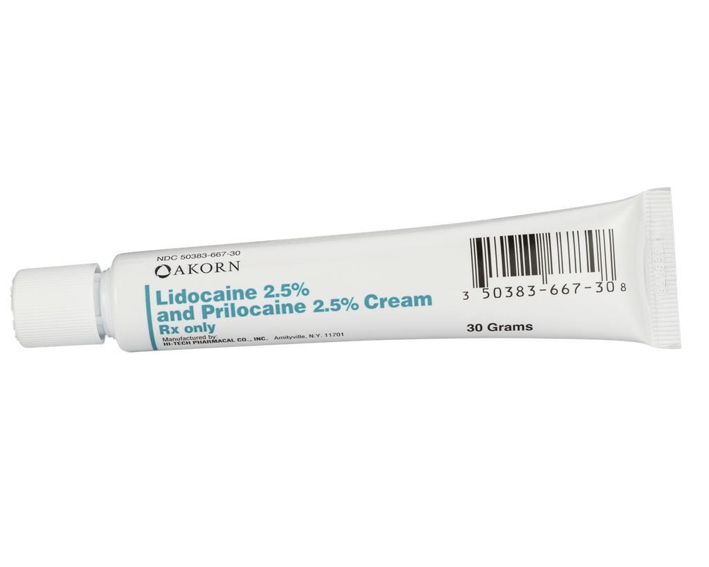 Lidocaine / Prilocaine 2.5% - 2.5% Cream Tube 30 Gram | CircleAMedical
