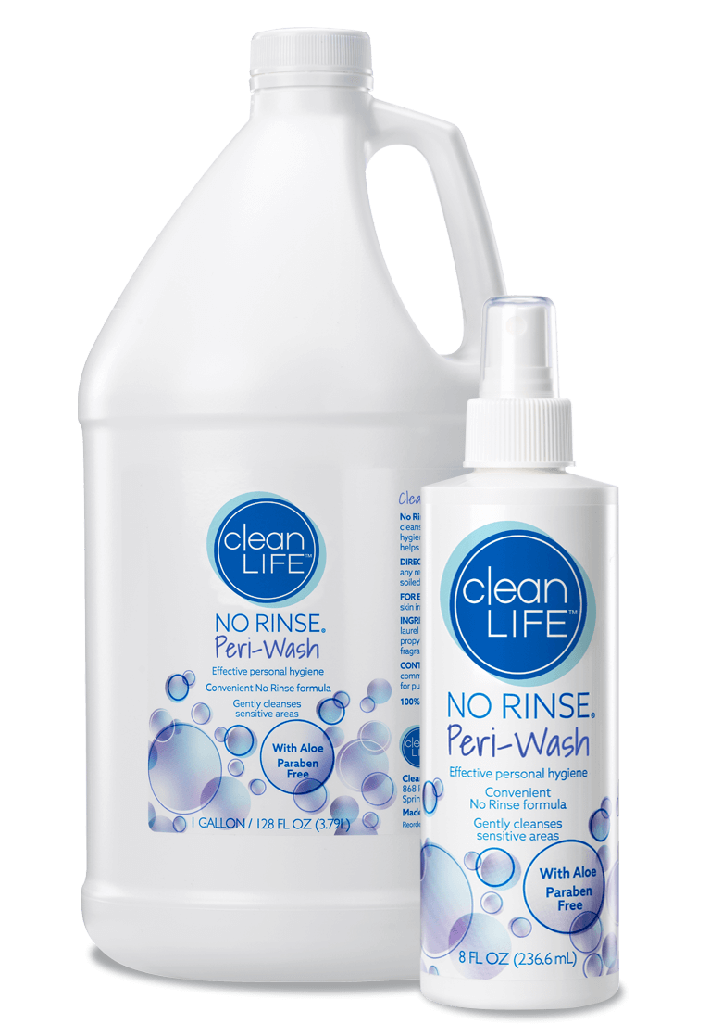 Rinse-Free Perineal Wash No Rinse® Liquid 8 oz. Bottle Scented ...