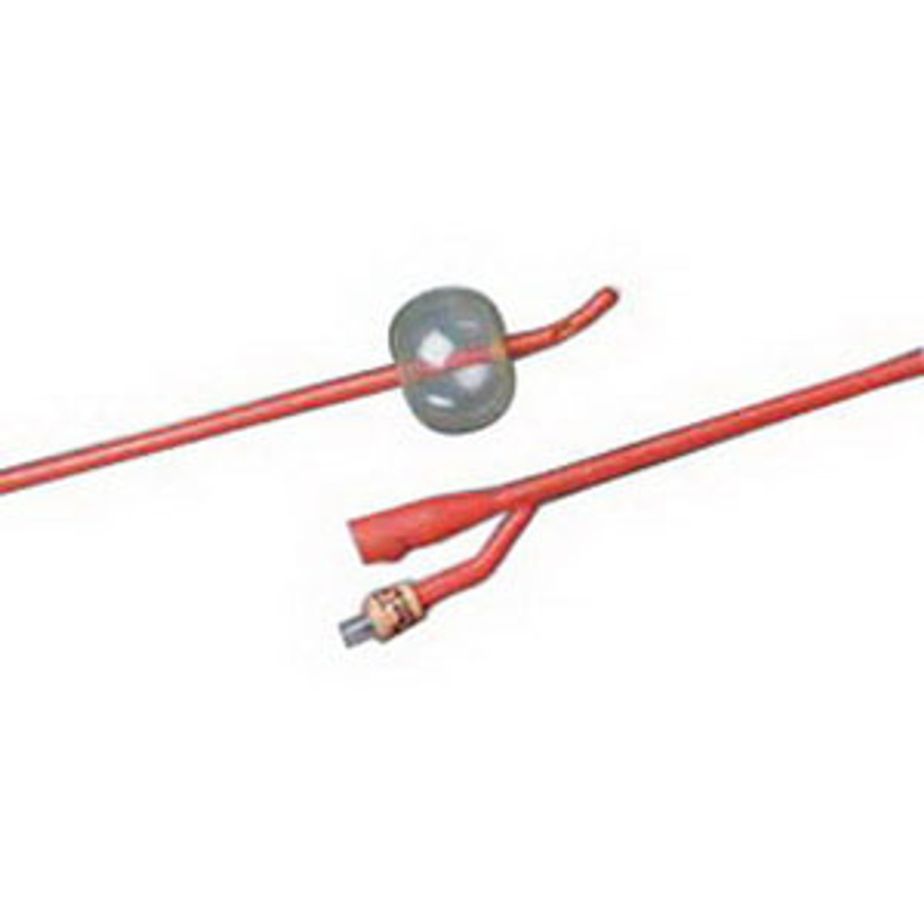 Foley Catheter Bardex® Lubricath® 2-Way Coude Tip 5 cc Balloon 18 Fr ...