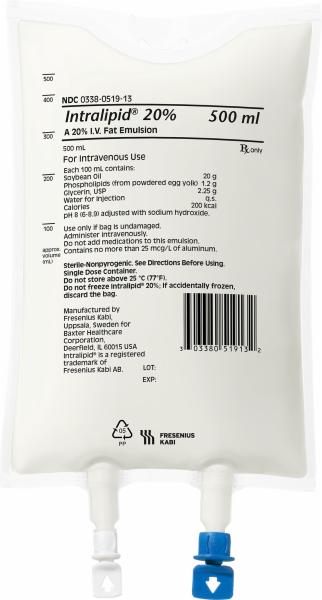 Fat Emulsion 20% IV Solution 500 mL | CircleAMedical
