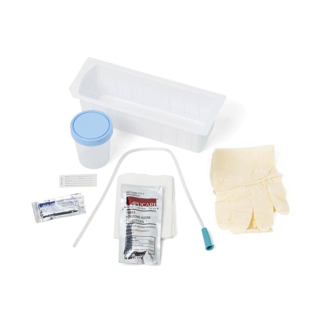 Intermittent Catheter Tray Medline Urethral 14 Fr. Vinyl | CircleAMedical