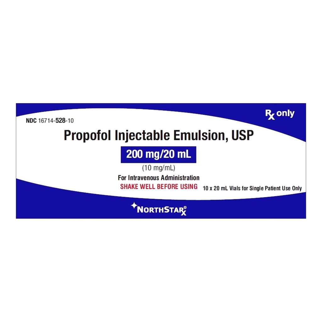 Propofol 1%, 10 mg / mL Injection 20 mL | CircleAMedical