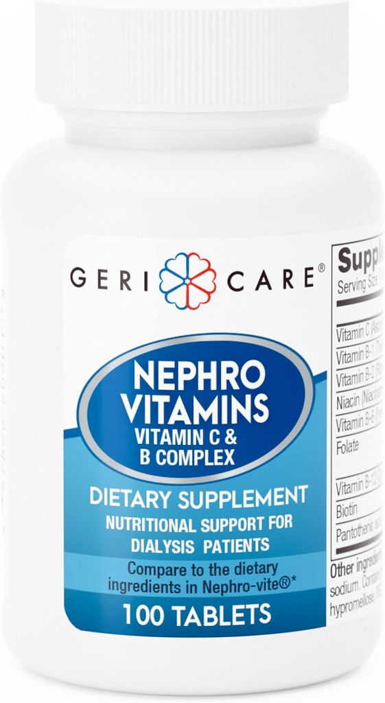 Nephro-Vite® Vitamin B Complex No. 3 / Folic Acid / Biotin 60 mg - 1 mg ...