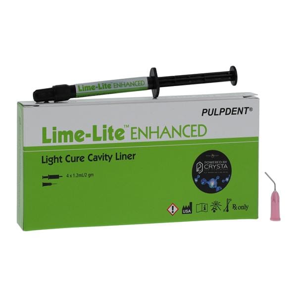 Lime-Lite Enhanced Kit Contains: 4 X 1.2mL/2 gm Syringes + 20 ...