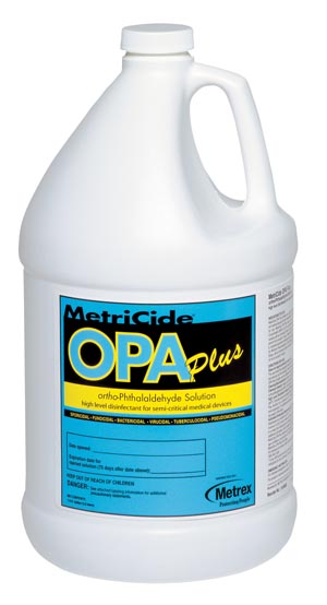 OPA High-Level Disinfectant MetriCide™ OPA Plus RTU Liquid 1 gal. Jug ...
